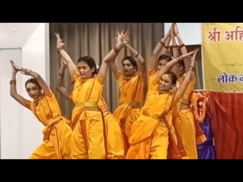 Lok Nritya dance competition , gondhal Marathi theme ! Jay Maharashtra ...