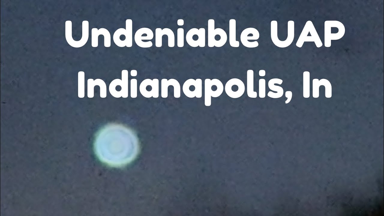 Not Your Typical UAP Video: Stunning Lights Over Indianapolis! - YouTube