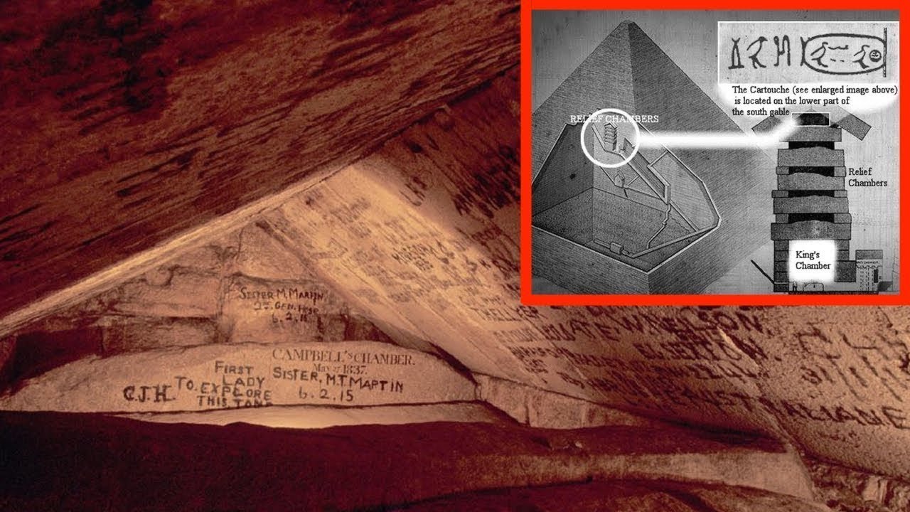 Immagini incredibili dall'interno della Grande Piramide che devi vedere ...