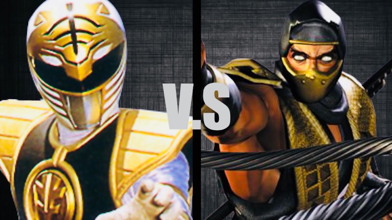 White Ranger vs Scorpion - YouTube