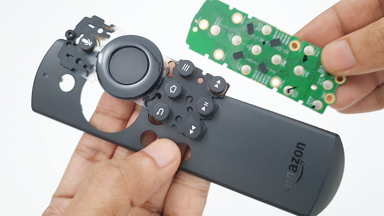 Fire Stick Remote Buttons Fix - Disassembly (1st Gen) - YouTube