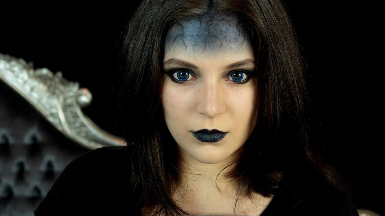 Halloween Makeup Tutorial: Illyria the Merciless One - YouTube