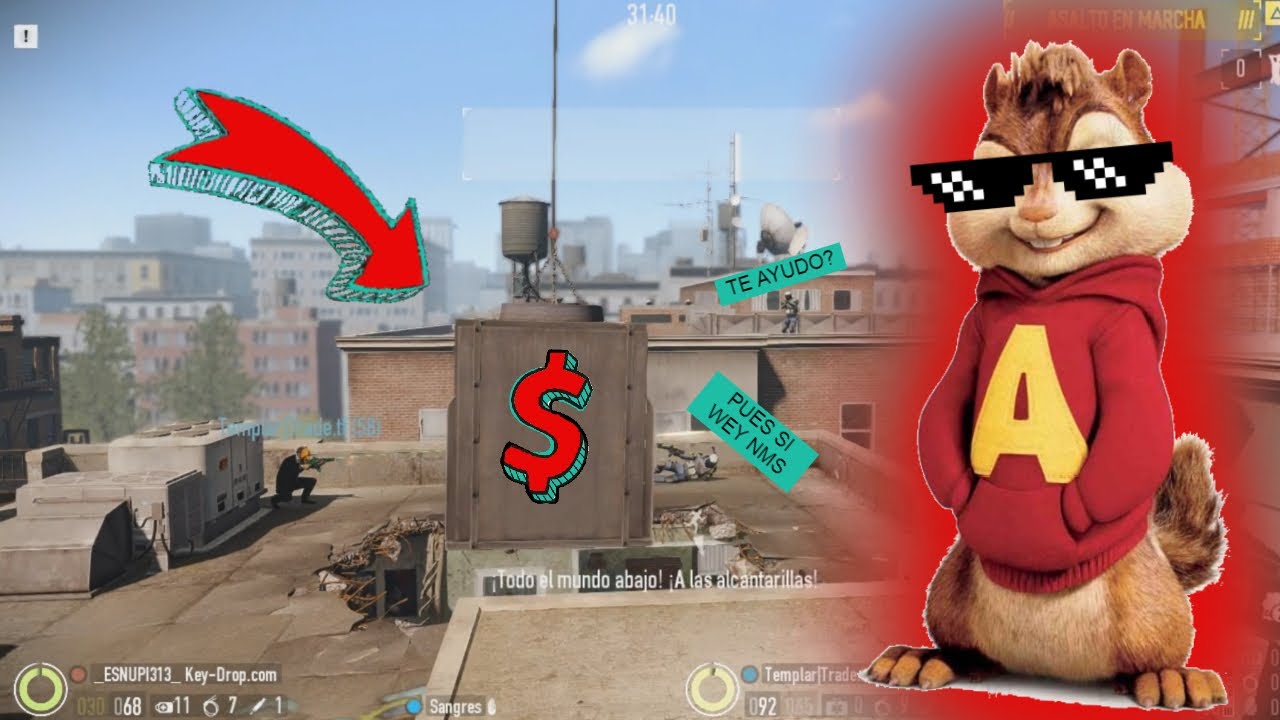 HAGO LA MISION "HABITACION DEL PANICO" CON VOZ DE ARDILLA/PAYDAY 2 PC ...