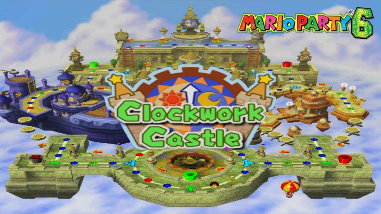 Mario Party 6: Clockwork Castle (4 Player) - YouTube