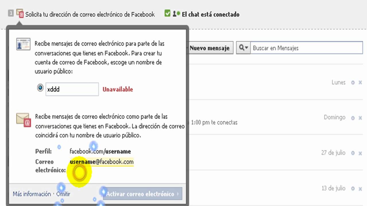 Tutorial# 7|Como Crear Correo Facebook|@facebook.com(.mx) - YouTube