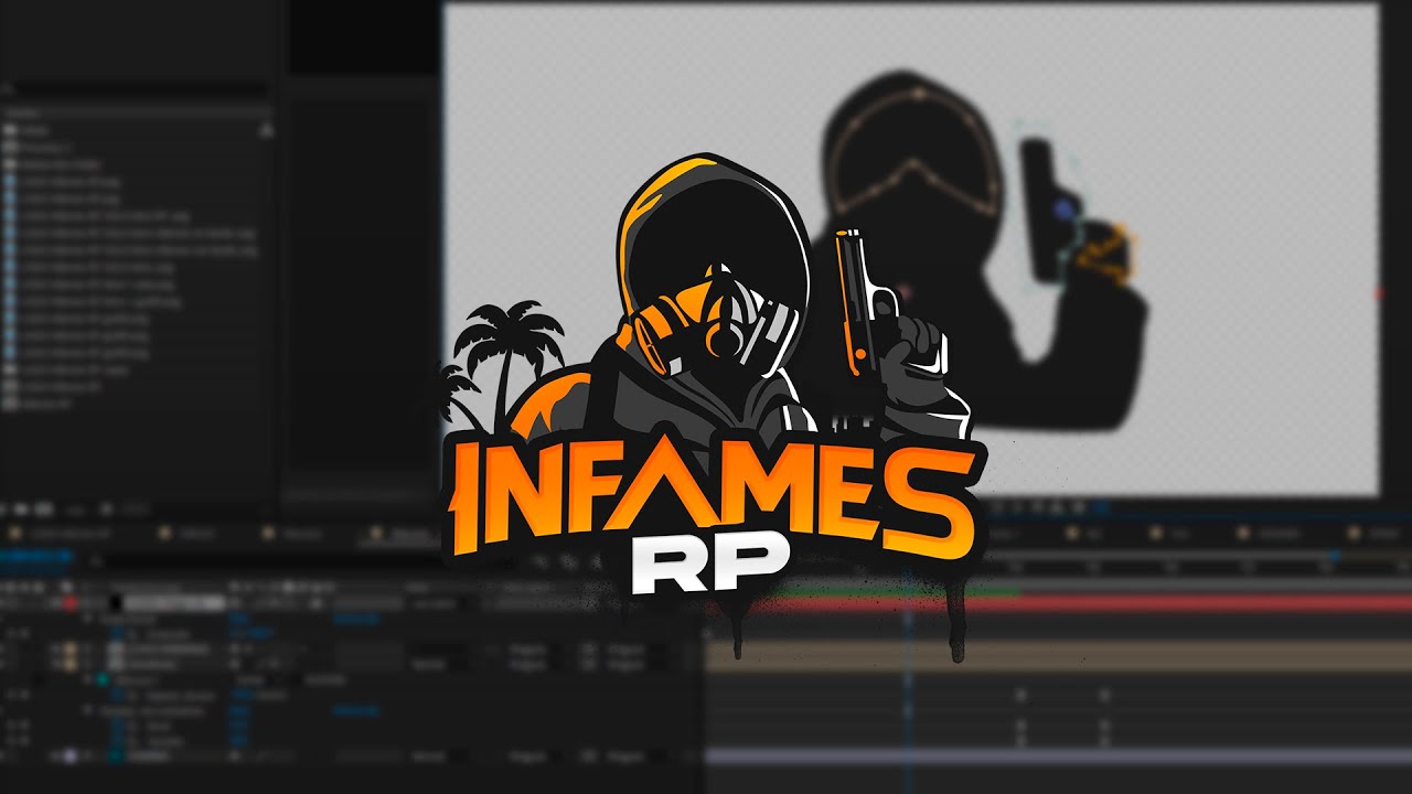 Making Of Infames RP | Logo animation - Feniks - YouTube