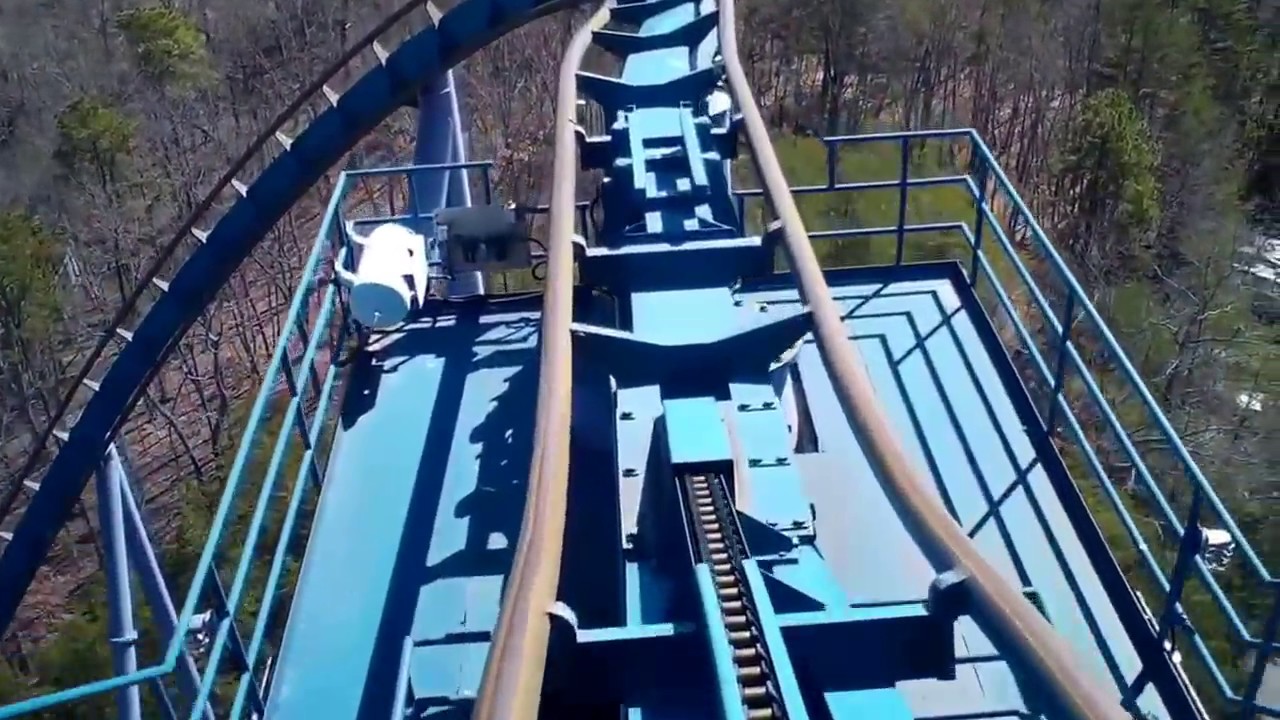 BIZZARO at Six Flags Great Adventure Front Row POV~B&M Floorless ...