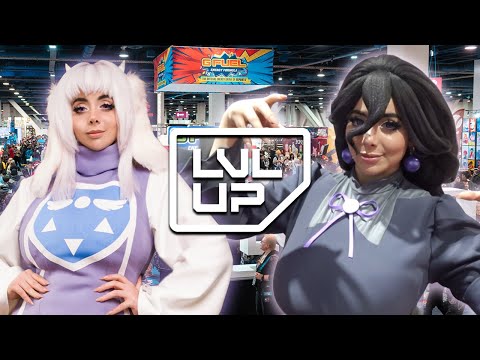 Causing trouble at Lvlup Expo...