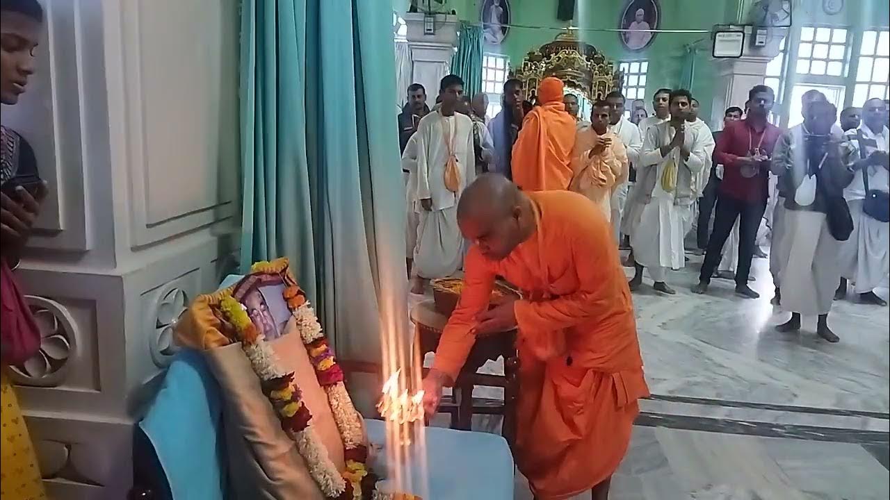 Srila Prabhupada's Guru Puja - by HH Lokanath Swami - 18th Dec, 2023 - YouTube