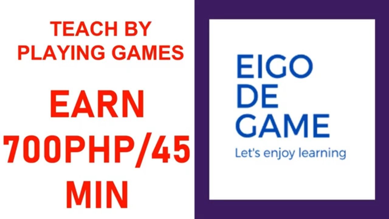 EARN PHP 700 WITH EIGO DE GAME - YouTube