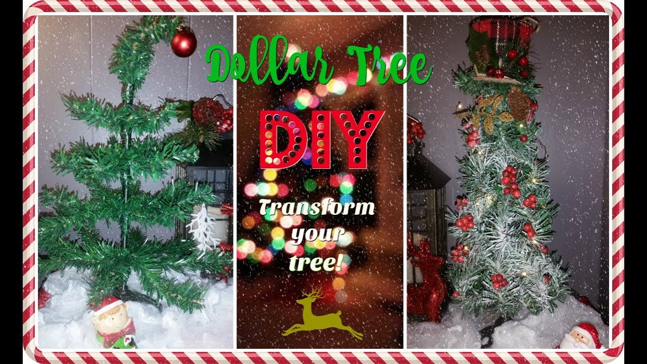 Dollar Tree Christmas Tree DIY #2 🎄 - YouTube