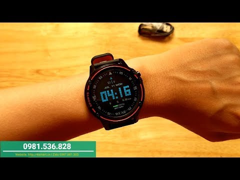 Microwear L8 - Đồng hồ thông minh đo nhịp tim, huyết áp chống nước IP68 ...