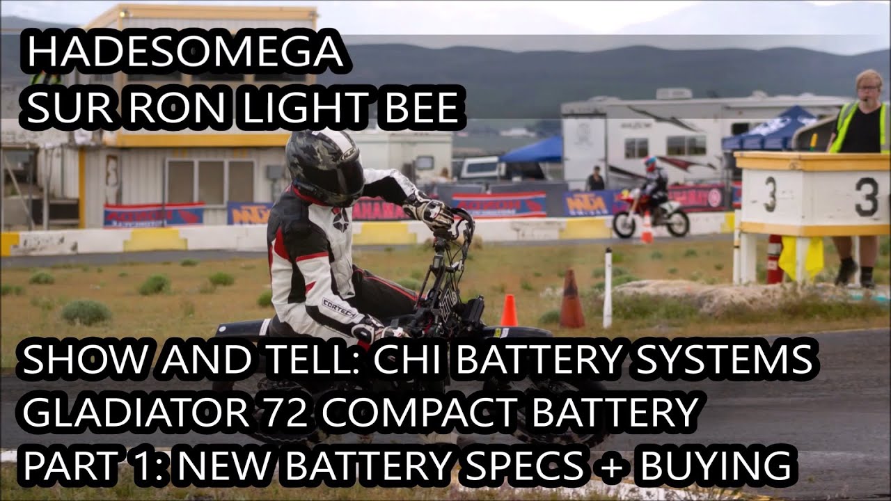 Show and Tell: Chi Battery Systems Gladiator 72 Compact Part 1: New ...