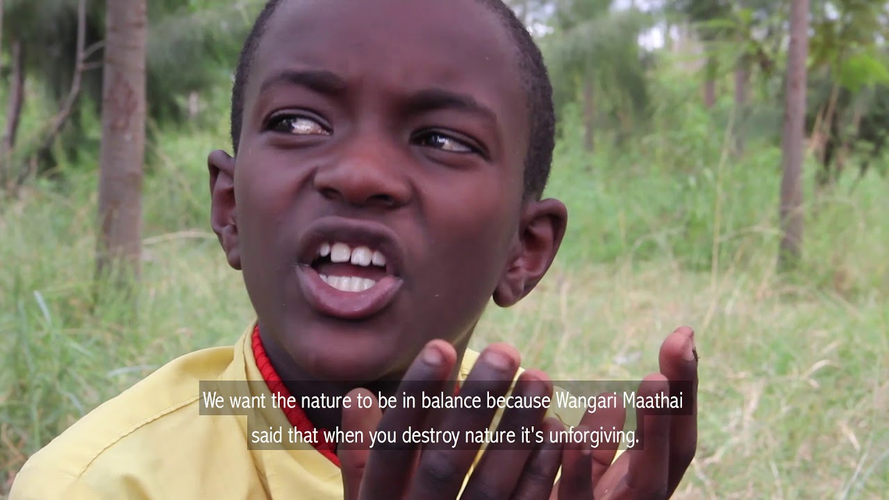 Planting Trees in Kenya - Legacy of Wangari Maathai - YouTube