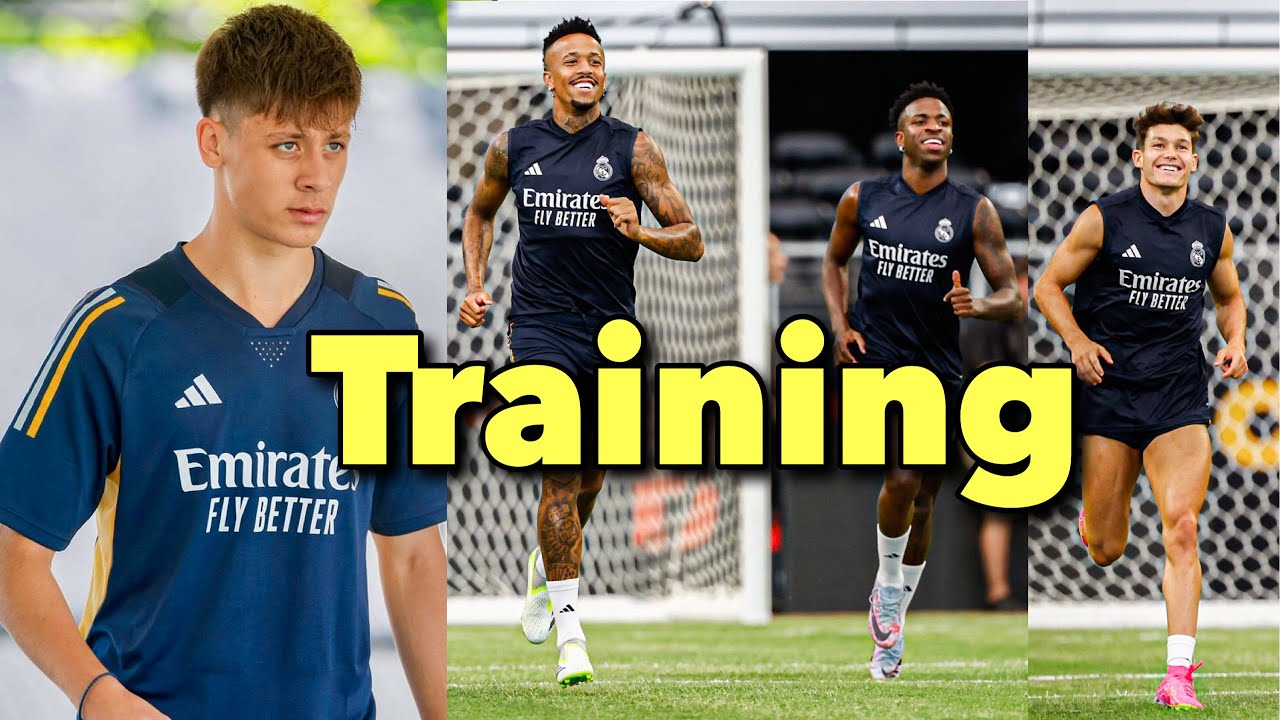 Real Madrid Training | Arda Güler Is Back | Vini Jr, Rodrygo ...