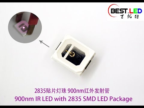900nm IR LED with 2835 SMD LED Package - YouTube