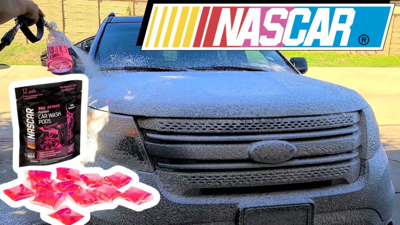 [NEW] NASCAR Wash Pods - Tide Pods for Car Washing - YouTube