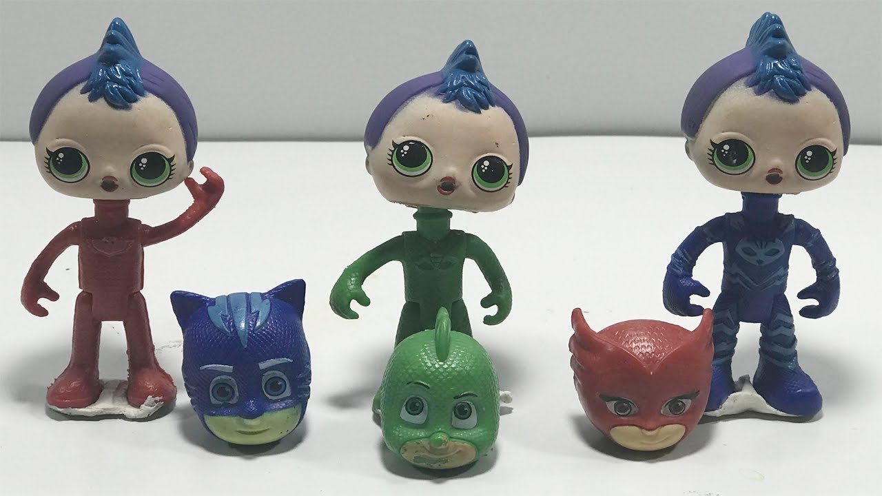 Pj Masks Wrong Heads Toys Learn Colors with colorful Beads and Bottles ...