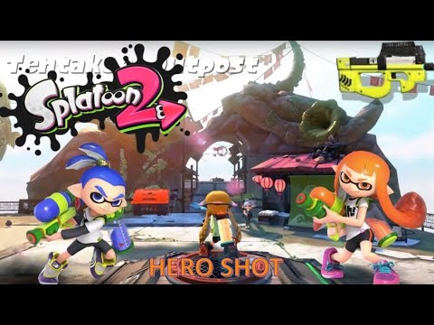 Splatoon 2 - Tentakeel Outpost/1st Sector with Hero Shot - YouTube