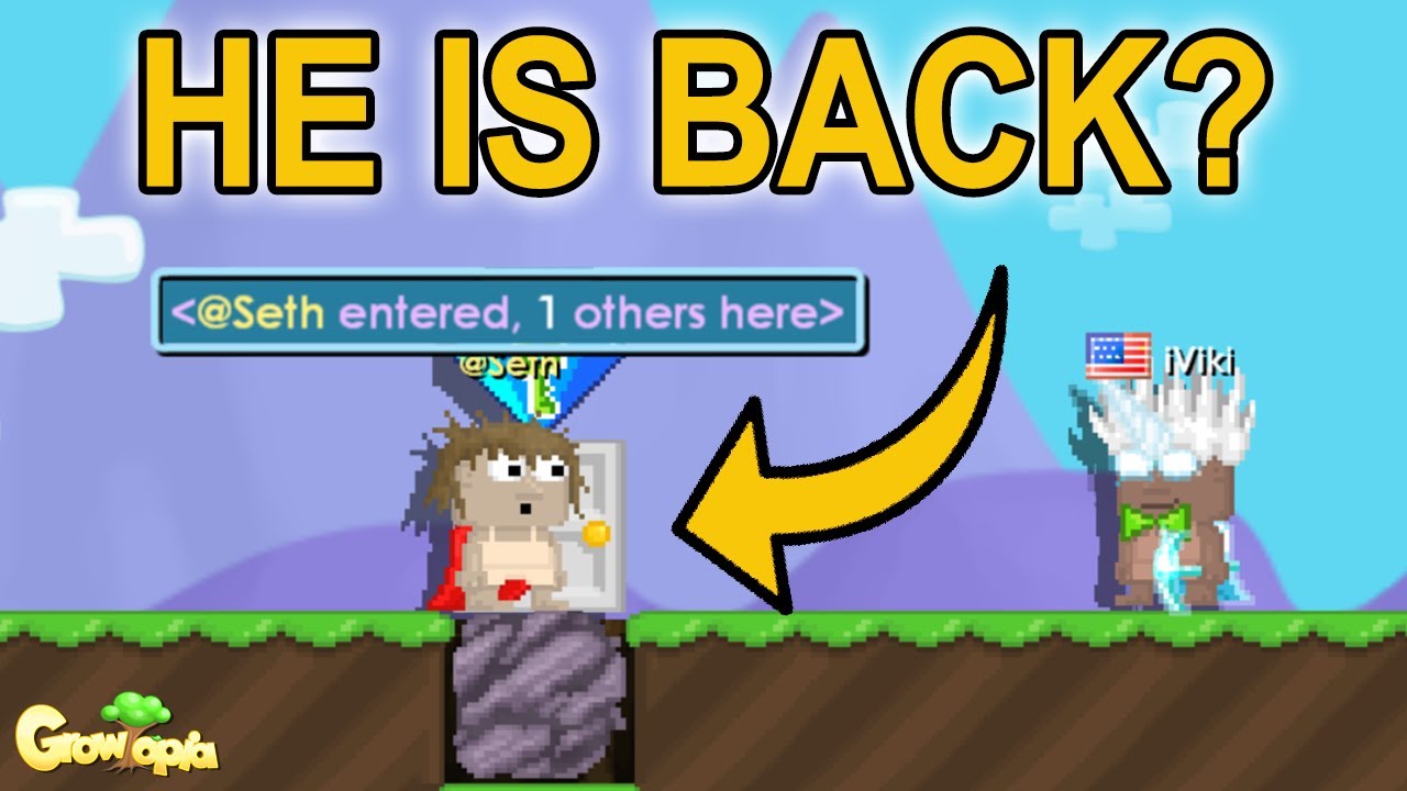 IS SETH BACK? *interview* - Growtopia - YouTube
