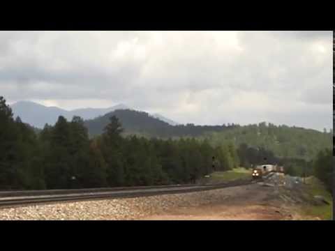 BNSF 7684 West at Maine, AZ 1Aug14 - YouTube