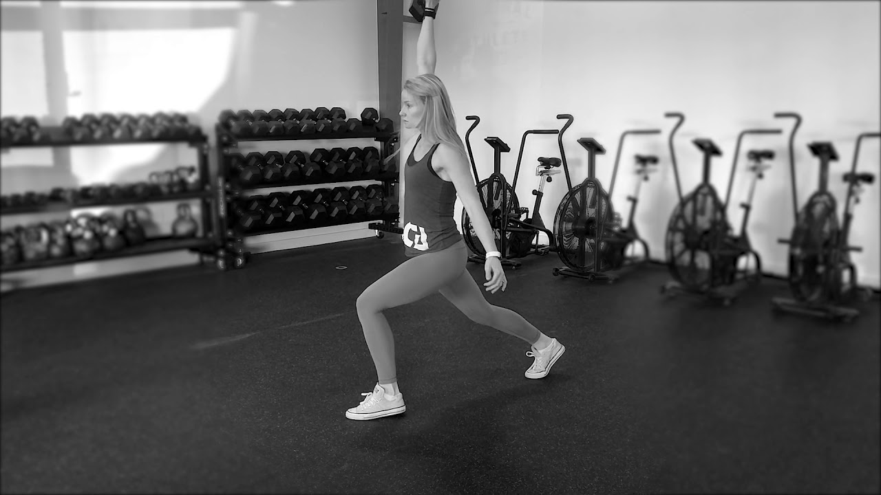 Split Dumbbell Snatch - YouTube