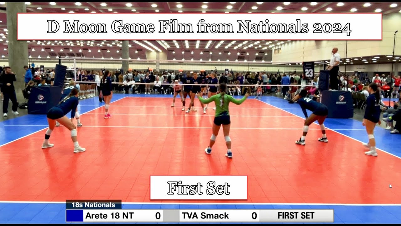 Delaney Moon Volleyball Game film from 18s Nationals vs TVA Smack Set 1 ...