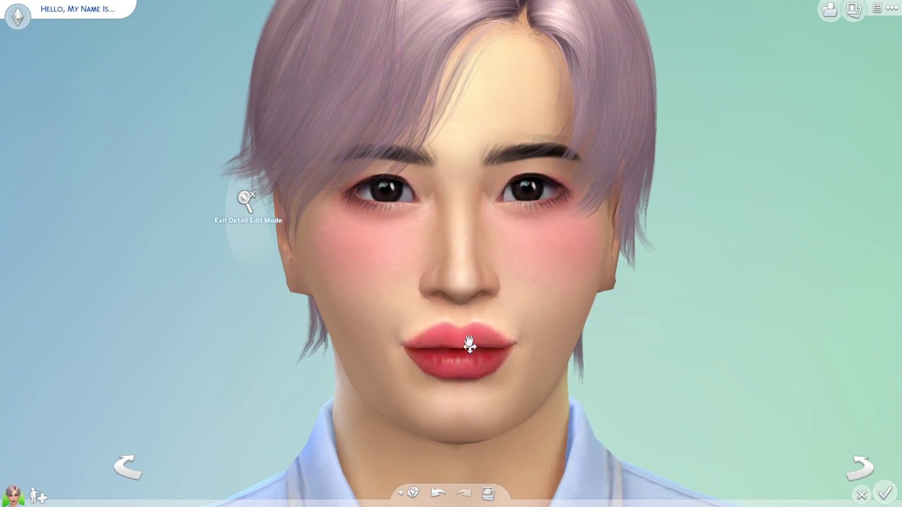 The Sims 4 CAS BTS Namjoon and Jin (With CC linked) 💜 - YouTube