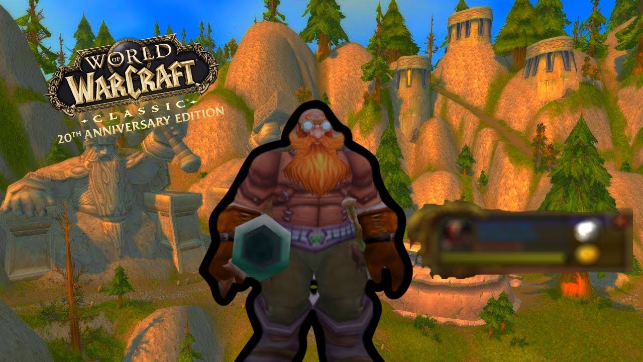 My First EVER Dungeon Run In Classic WoW - YouTube