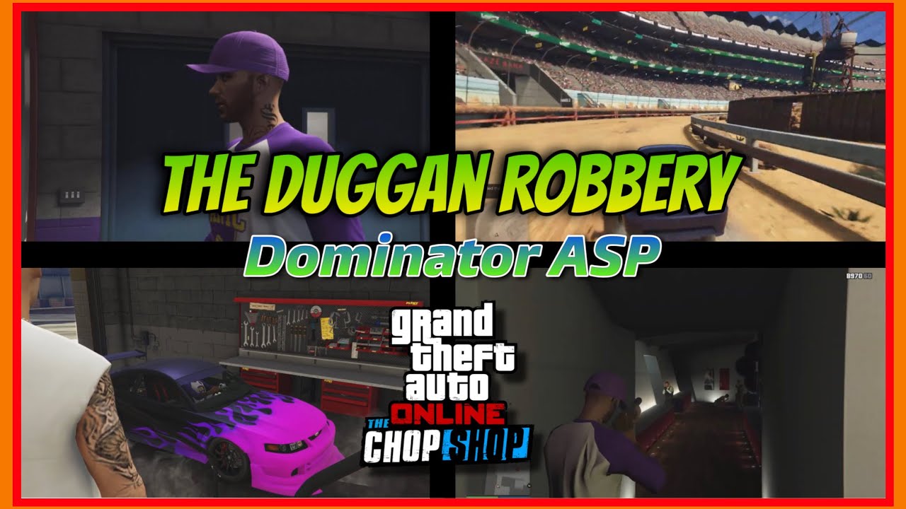 The Duggan Robbery | Stealing a Dominator ASP | The Chop Shop GTA ...