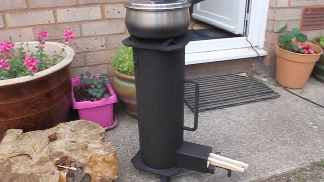 Rocket Stove Cooker - YouTube