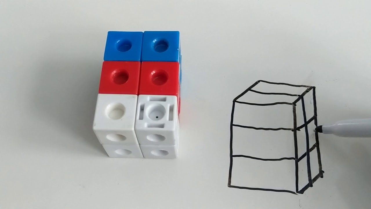 Volume: How to Draw Rectangular Prisms - YouTube