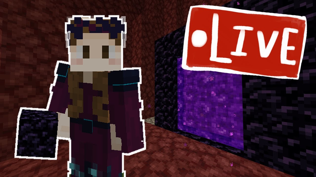 Building a Nether Portal + Story Progression | Minecraft Survival - YouTube