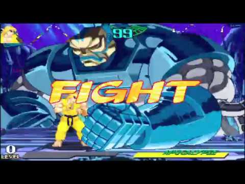 Marvel Super Heroes vs. Street Fighter *KEN-RYU* PLAYTHROUGH | RYU ...