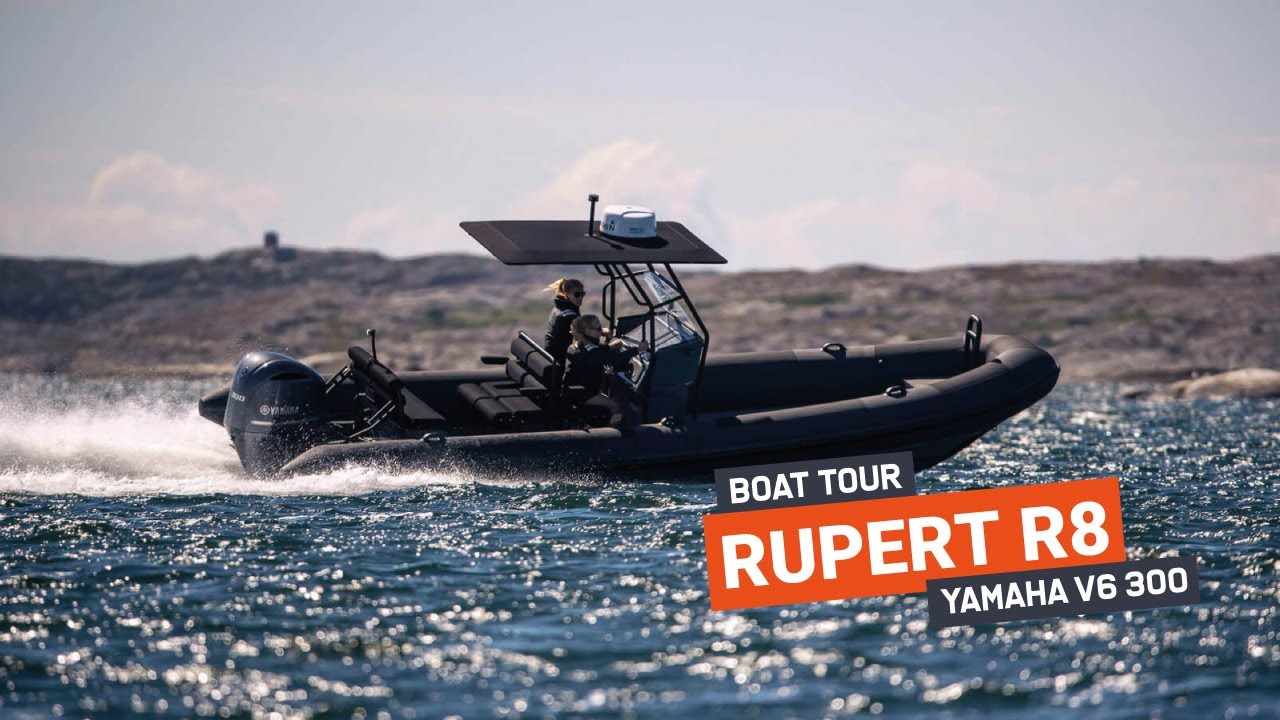 BOAT TOUR - Rupert R8 RIB - The £120,000 go anywhere boat - YouTube