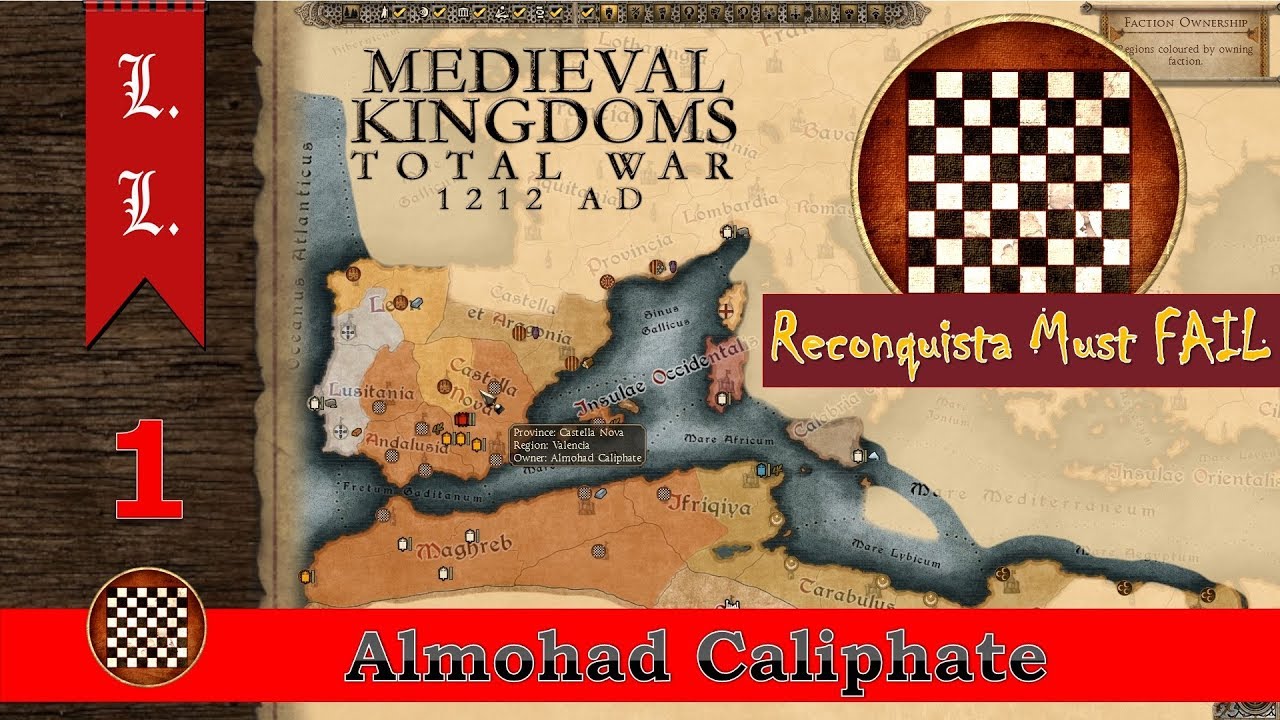 Almohad Caliphate Campaign - Part 1 - Medieval Kingdoms 1212 AD mod ...