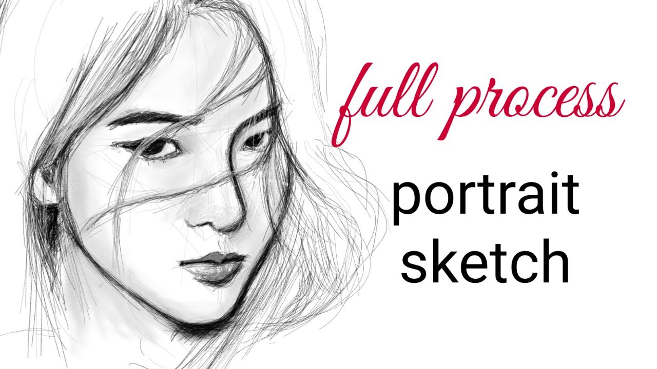 HOW TO SKETCH A PORTRAIT Full Process autodesk Sketchbook YouTube how-to-sketch-a-portrait-full-process-autodesk-sketchbook-youtube