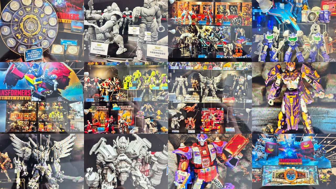 Amazing Hasbro booth display at ACGHK! Age of the primes Studio series ...