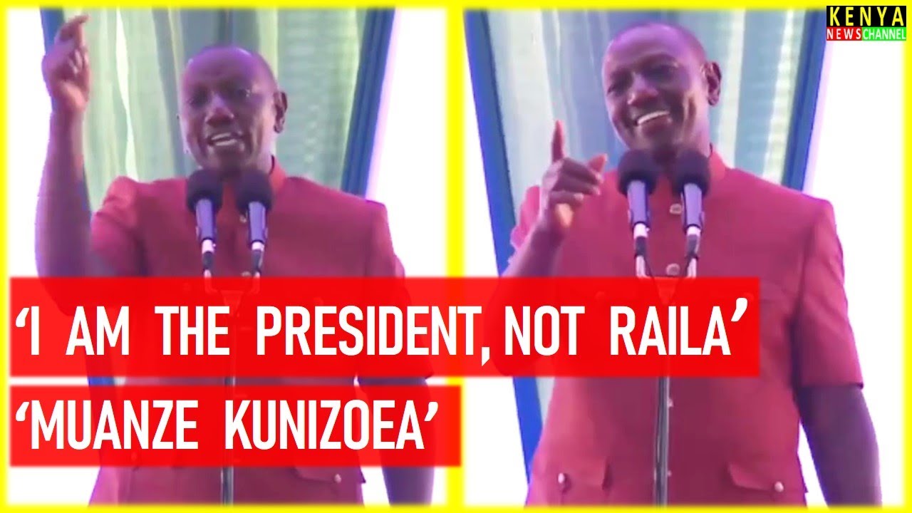 Ruto explosive speech today to Azimio Supporters at Sony Sugar Awendo ...