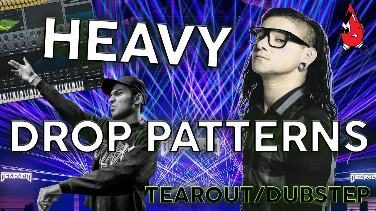 How to Make HEAVY DROP Patterns and STRUCTURING! (Producing Live ...
