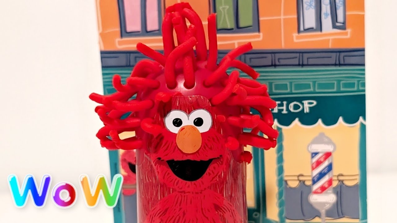 Elmo's Back to School Haircut - YouTube