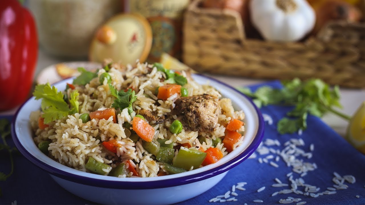 HOW DO YOU MAKE RICE AND CHICKEN VENEZUELAN STYLE │Mi Terruno Food ...