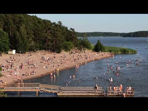 Nice Beach , Turku & Finland - YouTube