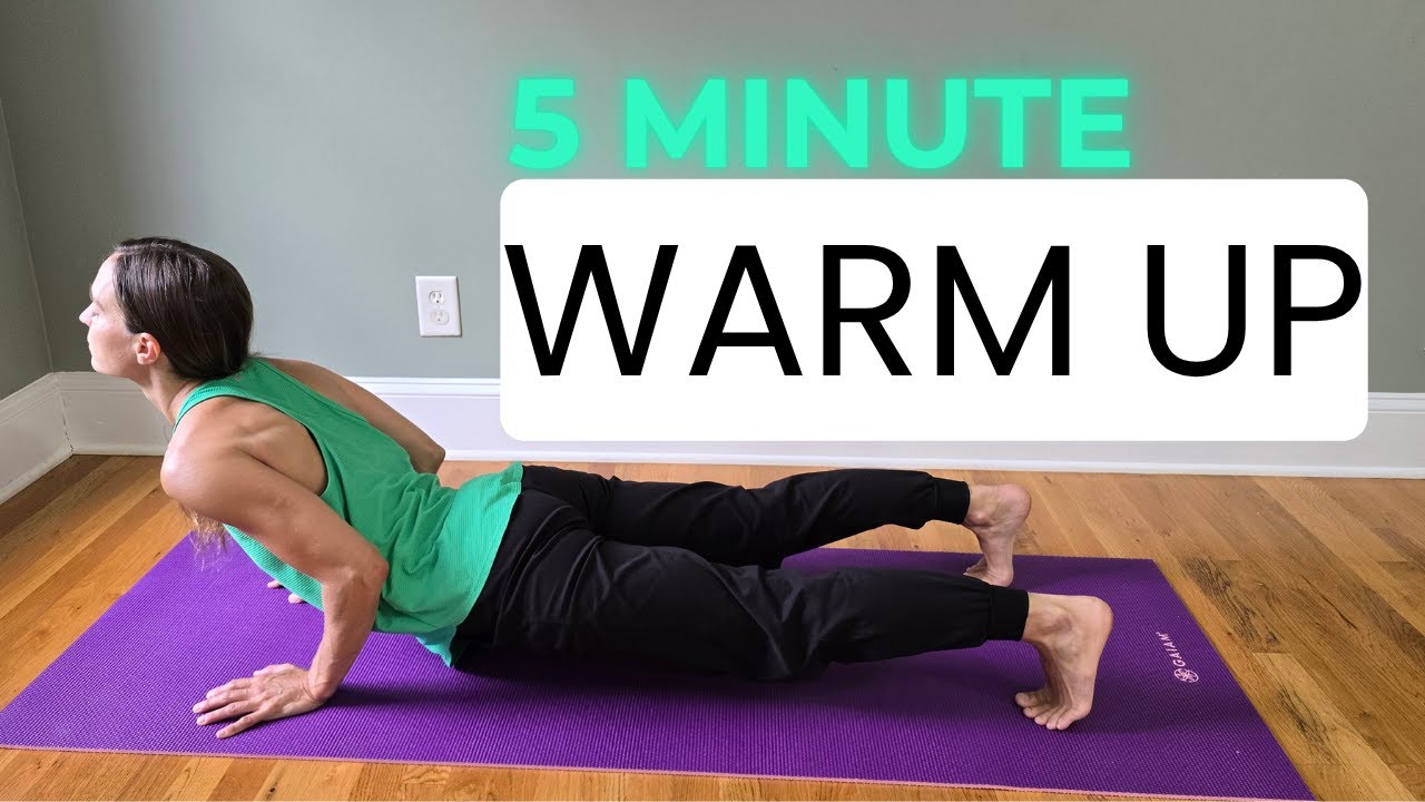 5 Minute WARM UP Before Workout | Dynamic Full Body Stretch - YouTube