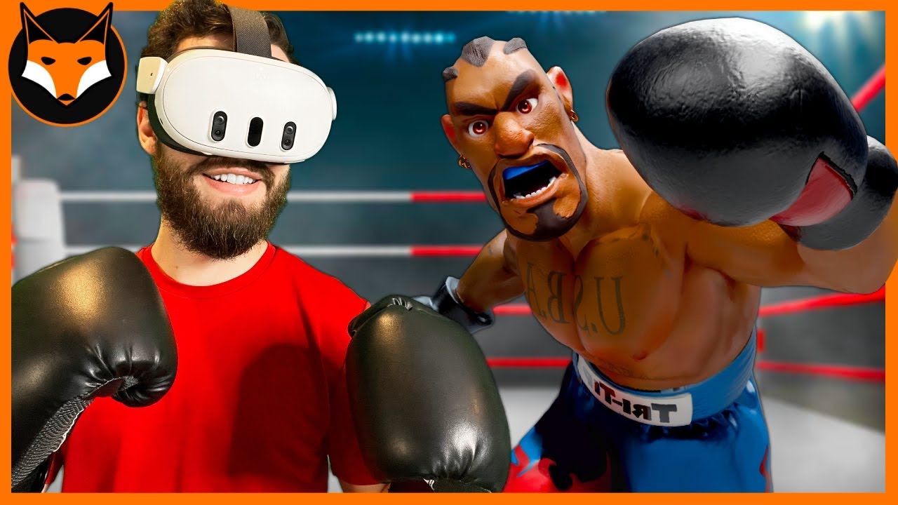 Mixed Reality Boxing In MY ROOM - Knockout League - YouTube