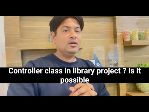 ASP.NET CORE Controller class in library project ? Is it possible - YouTube
