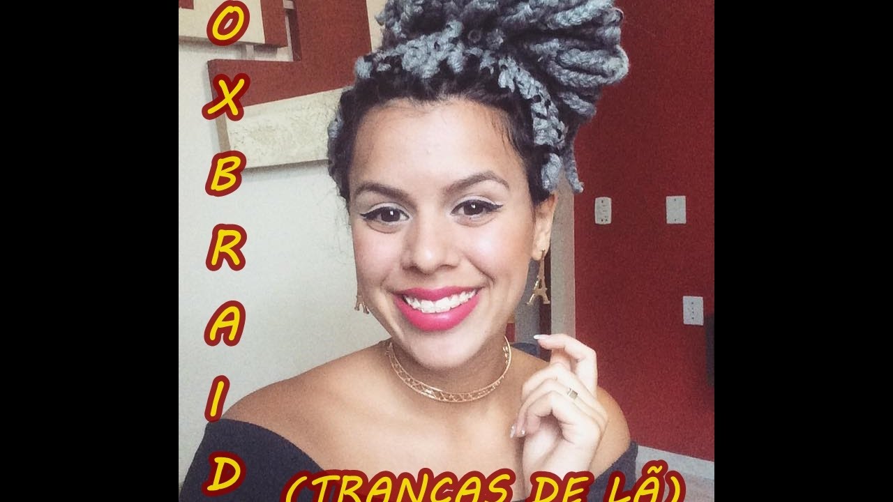 Como fazer tranças (rastafari/box braids de lã) - YouTube