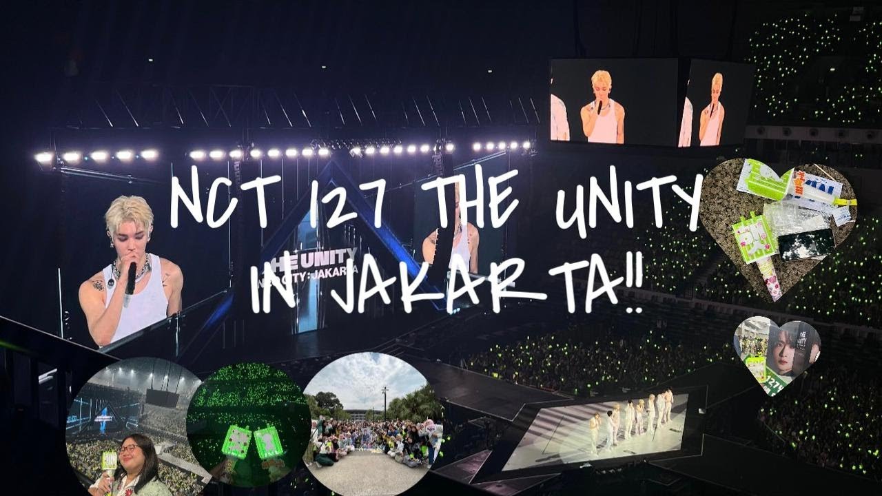 VLOG🎫🫶🏻; NCT 127 The Unity in Jakarta💚 - YouTube