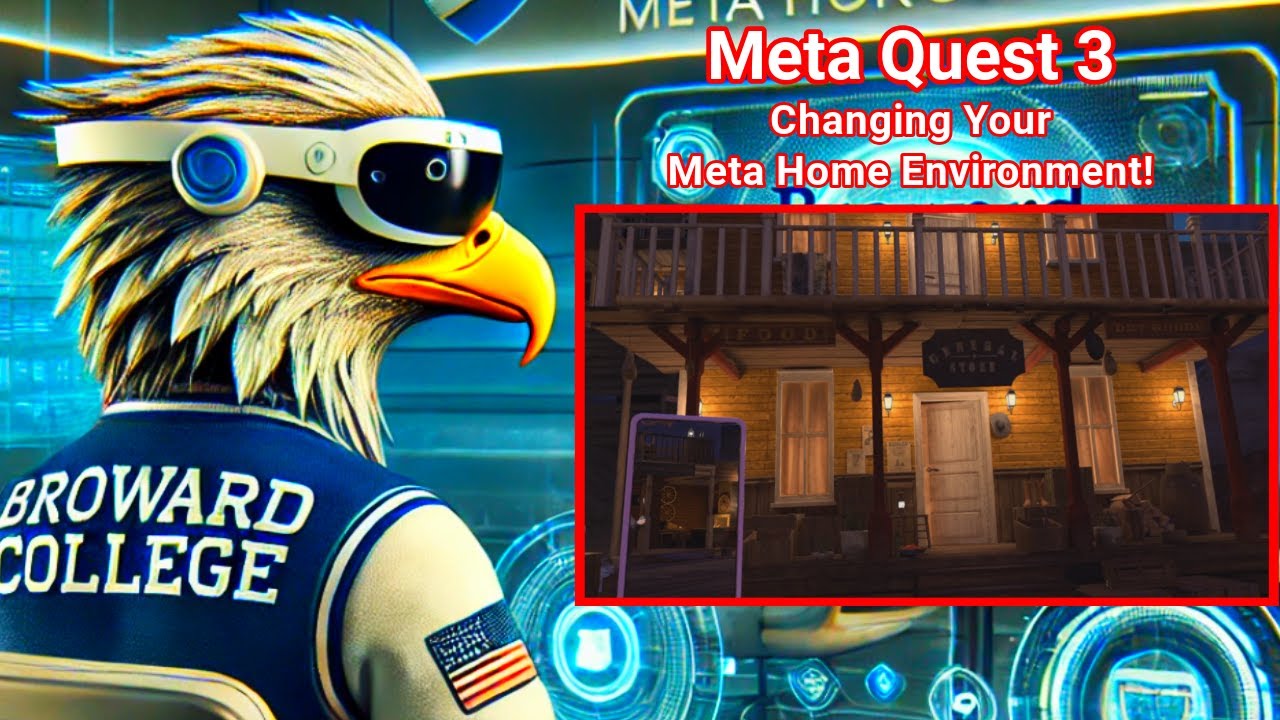 How to Change Your Meta Home Environment in the Metaverse - YouTube