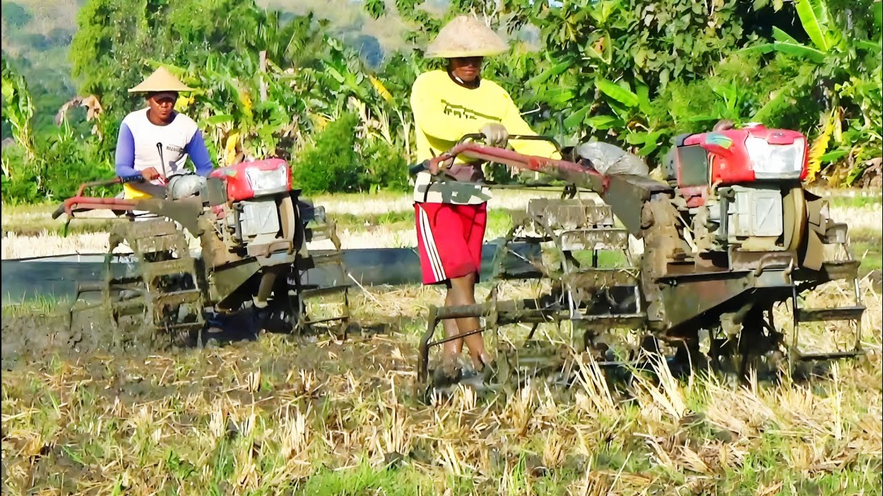 Two skilled tractor operators put their skills to the test - YouTube